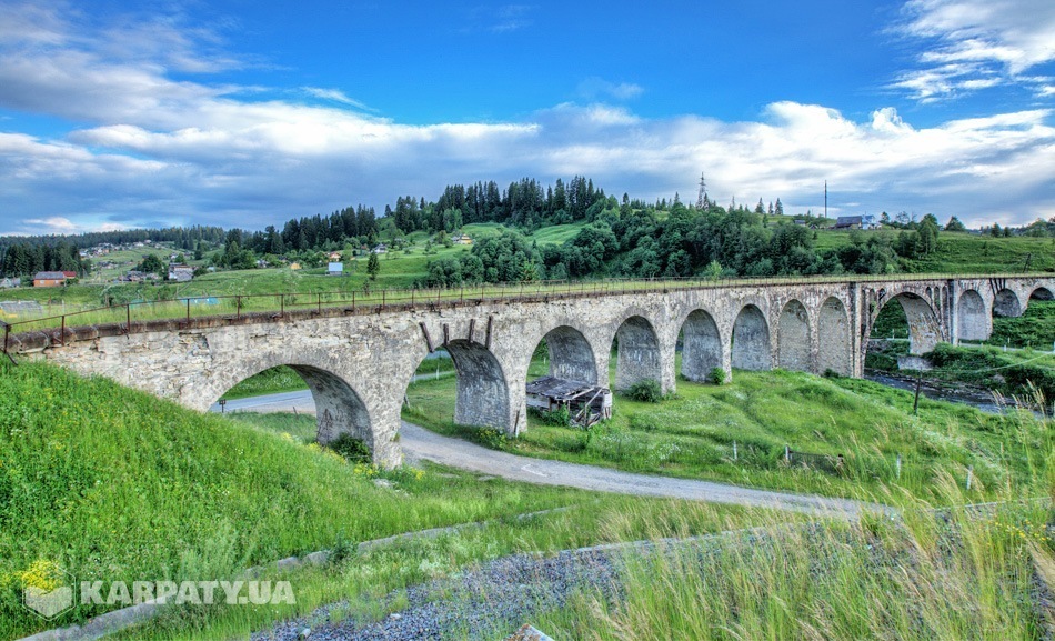 Віадук у Ворохті - GUIDE.KARPATY.UA