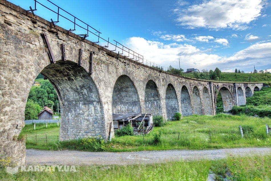 Віадук у Ворохті - GUIDE.KARPATY.UA